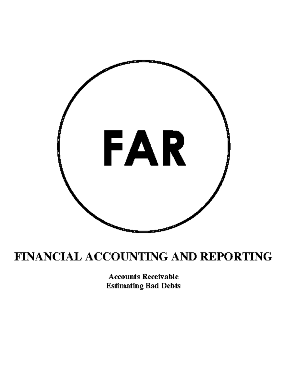 04 Accounts Receivable (student)-2 - FINANCIAL ACCOUNTING AND REPORTING ...