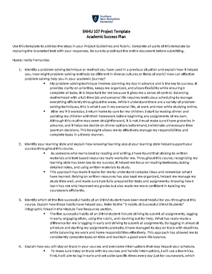 SNHU 107 Module Four Journal Template 4-1 Finsished - SNHU 107 Module ...