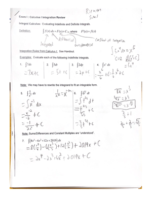 Calc 1 notes 1 - MAT 120 - Studocu