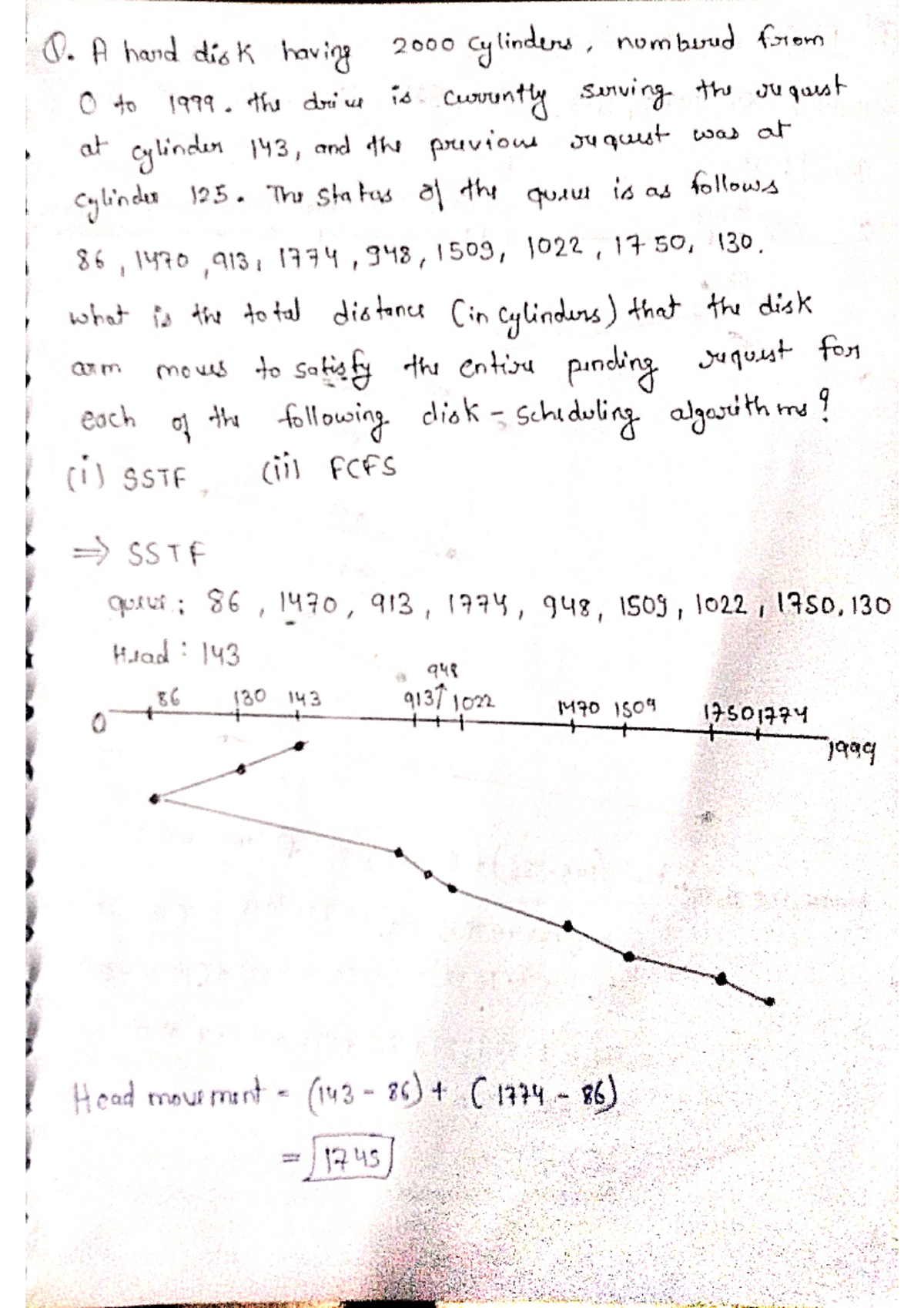 OS numerical - B.tech - Studocu