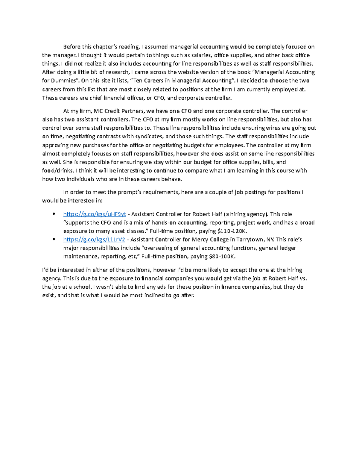 Module One Discussion - Before this chapter’s reading, I assumed ...