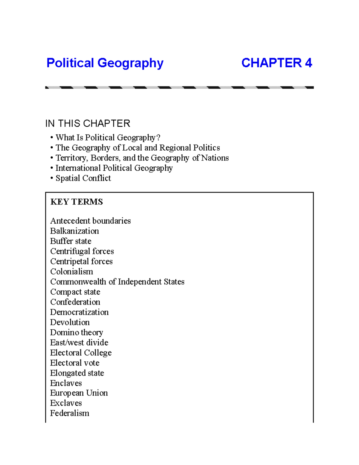 AP Human Geography (barron 4th ed)-Unit 04-360-411 - Political ...