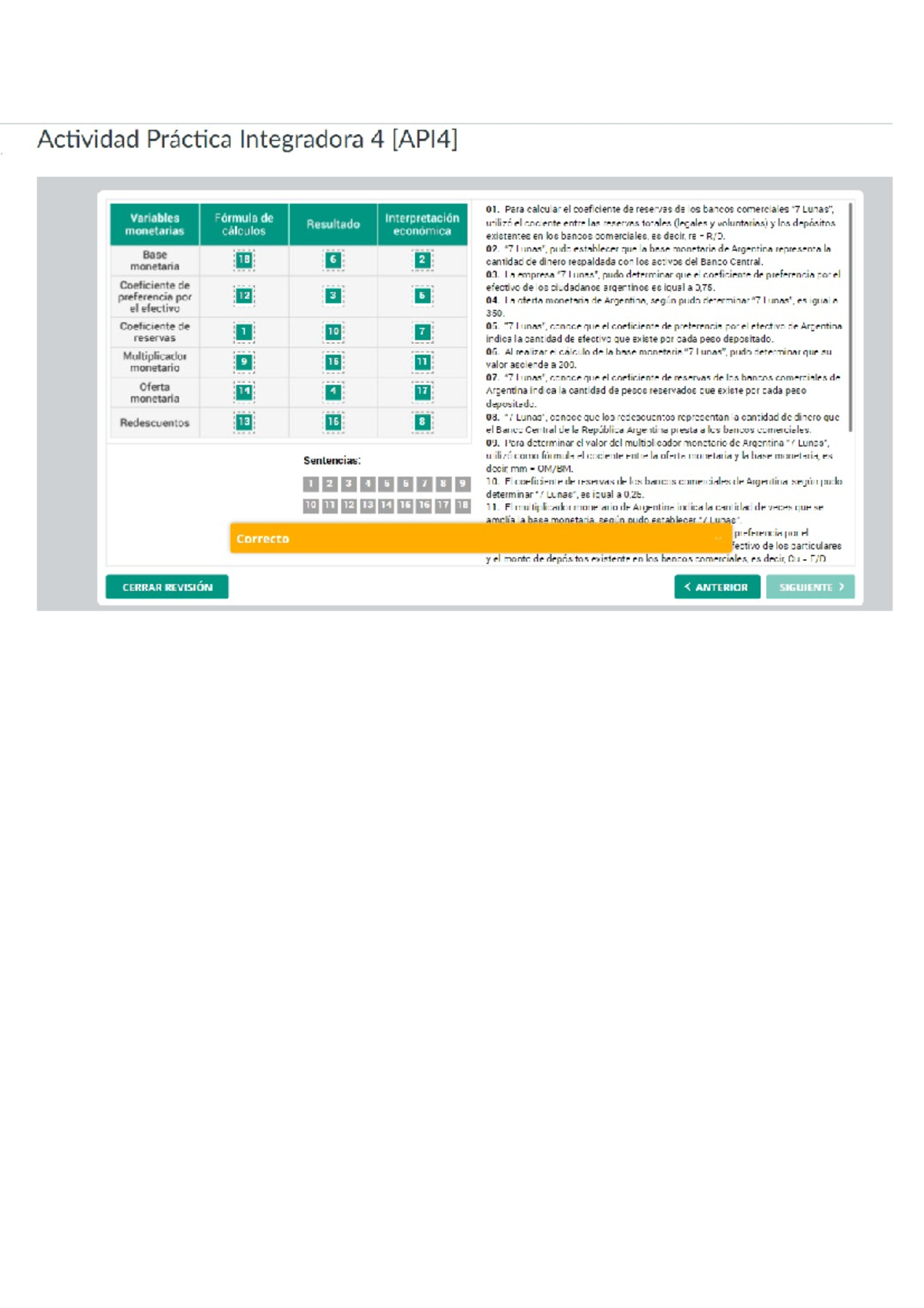 API 4 APROBADA CON 100 - Principios de Economía - Studocu