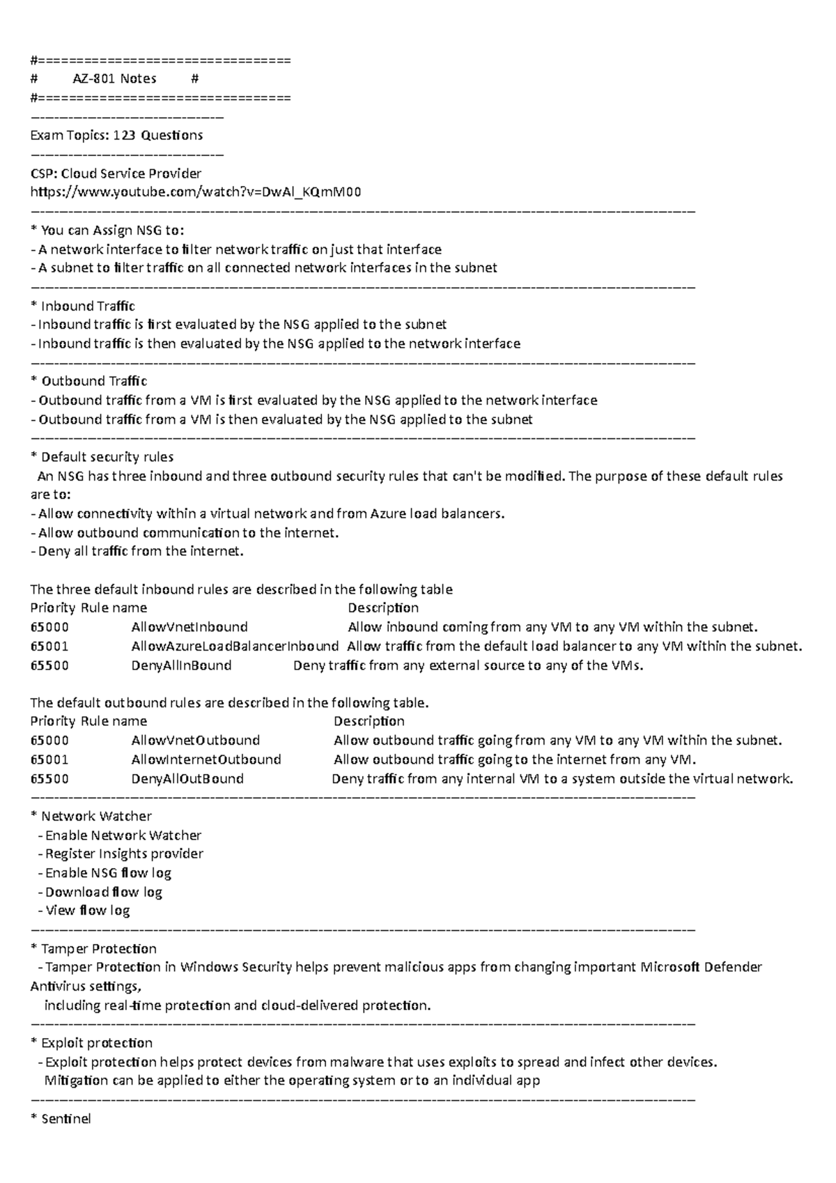 AZ-801 Notes - #================================= AZ-801 Notes