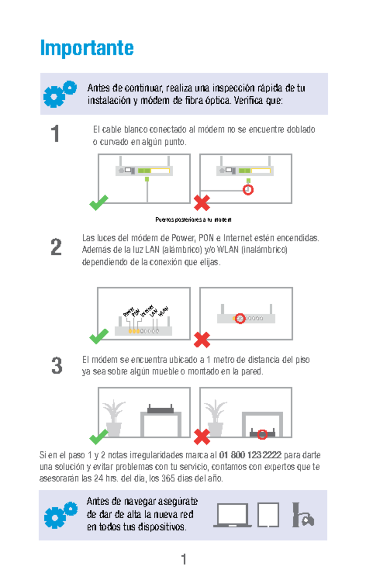 Guia modem ont huawei HG 8245H - Antes de navegar asegúrate de dar de ...