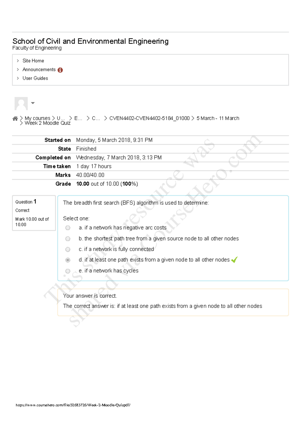 Week 2 Moodle Quiz - 15/06/2018 Week 2 Moodle Quiz - Studocu