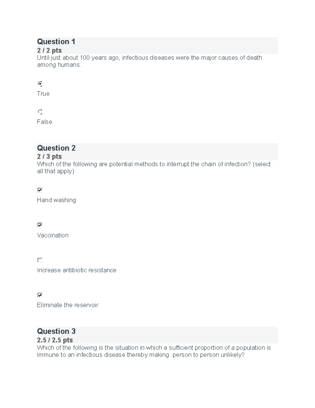 Quiz 5 (S 2023) FNDH - Study material - Question 1 2 / 2 pts Until just ...