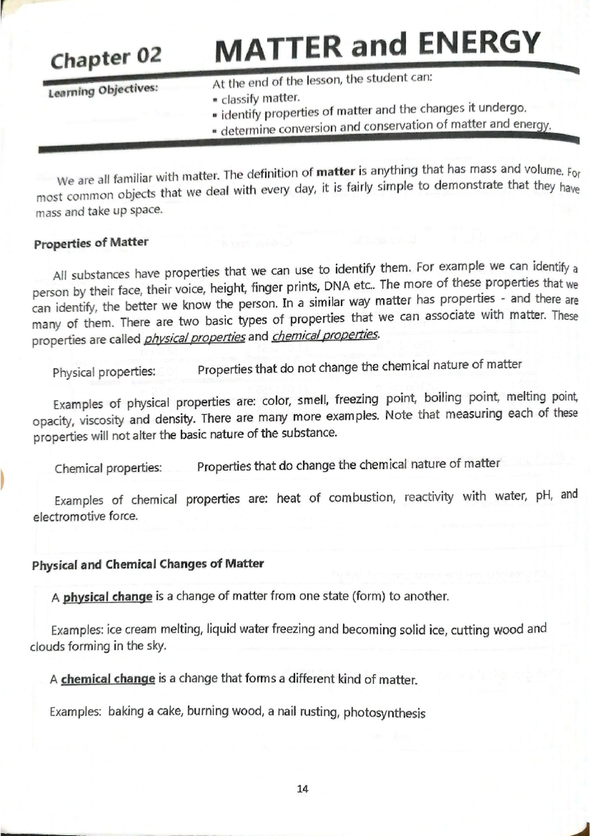 Chapter 2 - General Biology I : Anatomy-Cells and Molecules - Studocu