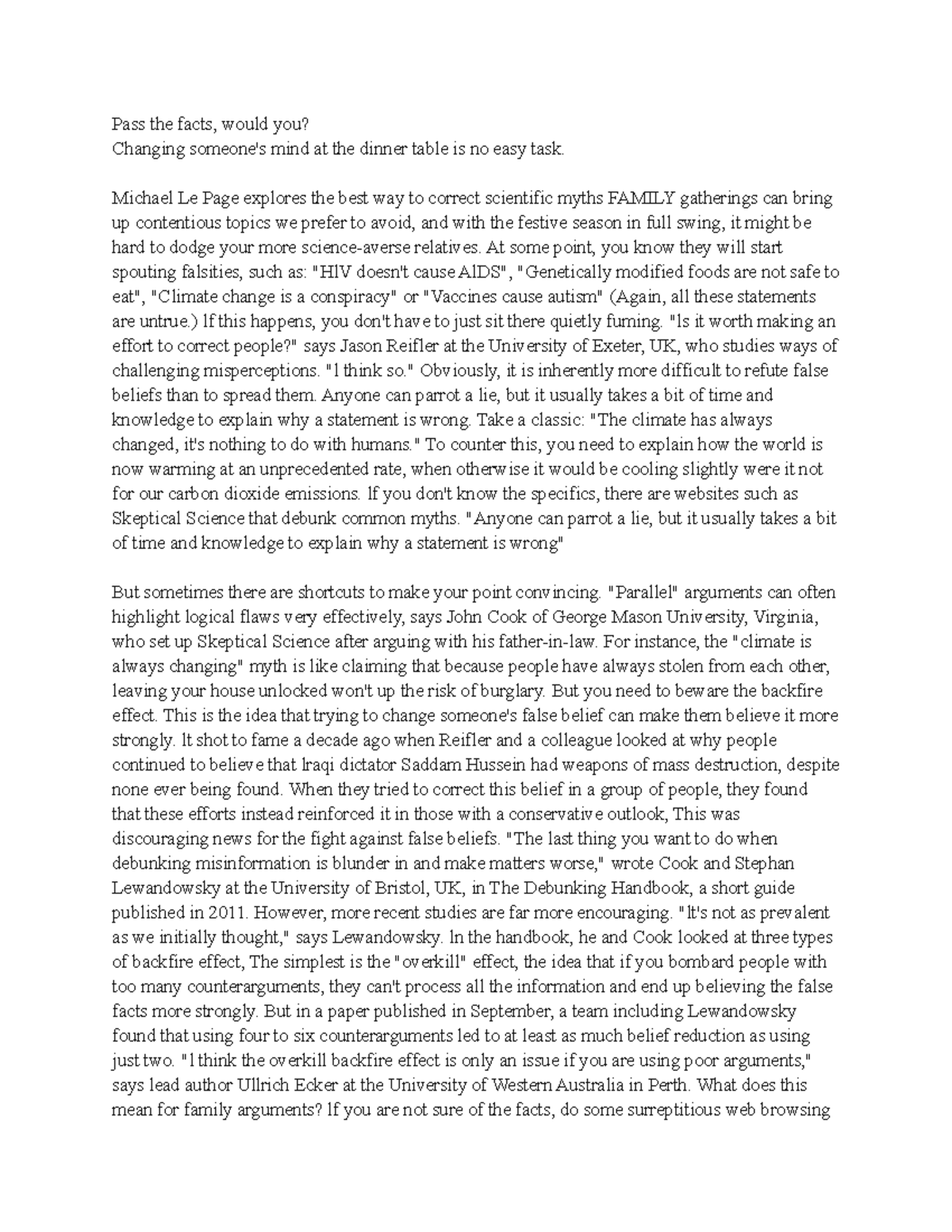 Second Persuasive Reading Notes (Module 6 Lecture Notes) - Pass the ...