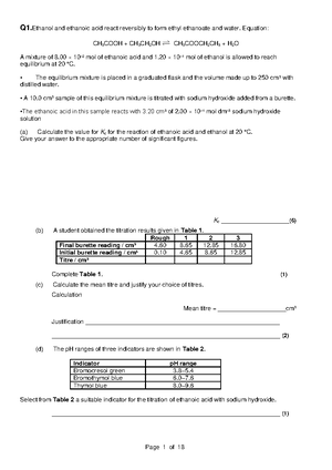 Chemsheets A2 1080 Kp Problems - © CHEMSHEETS.co 9 - July- 2016 ...