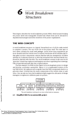 Chapter 7 - Planning Timescales and Scheduling - 7 Planning the ...