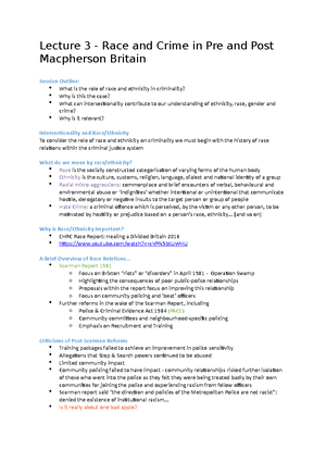 Lecture 4 - IOC - Double Deviance: Gendered Constructions of ...