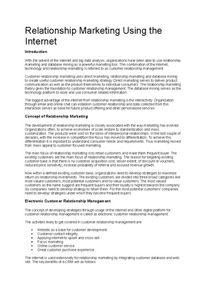 Case Studies - Marketing Management - IPU - Studocu