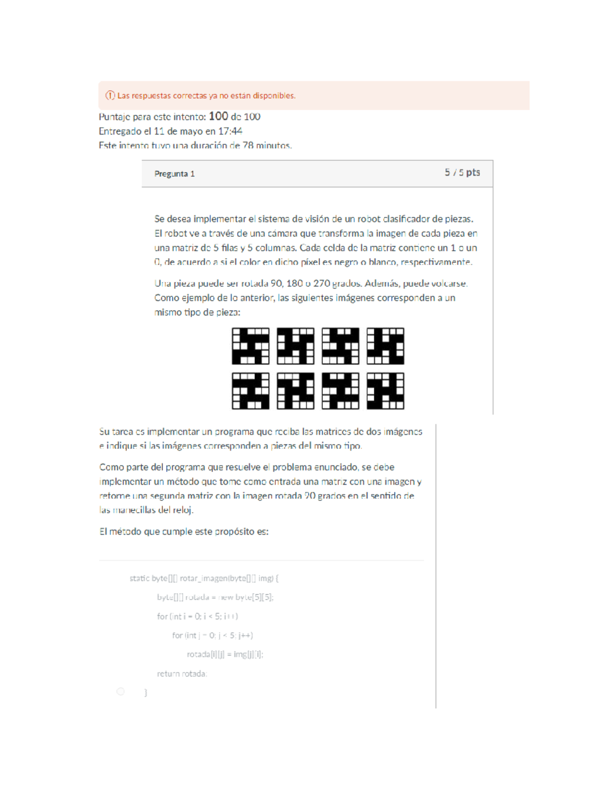 Evaluacion final programacion de computadores - Programación de Computadores - Studocu