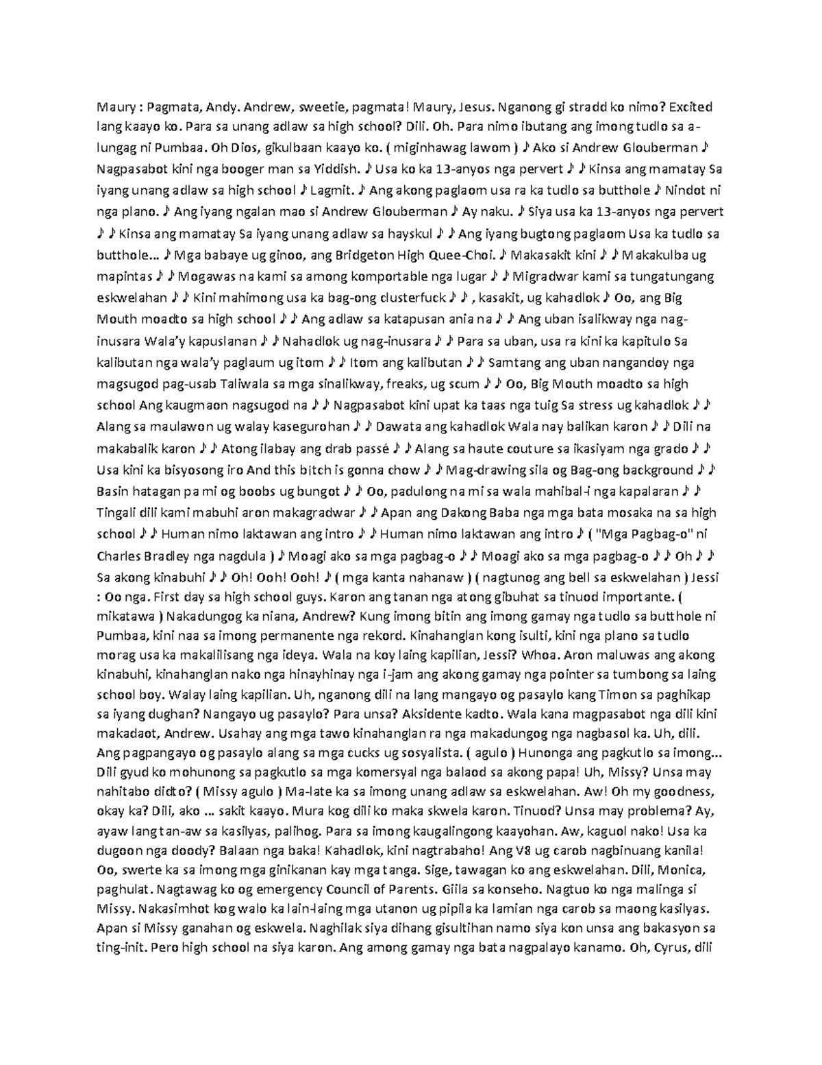 Maury - Mahimong nasayod ang mga magbubuhis, ang tanan nga pag-audit ug ...