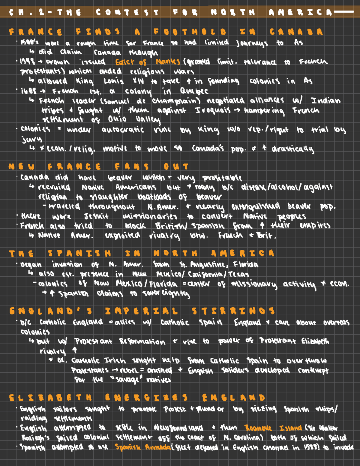 AP US History Textbook Notes Ch. 2 - Studocu