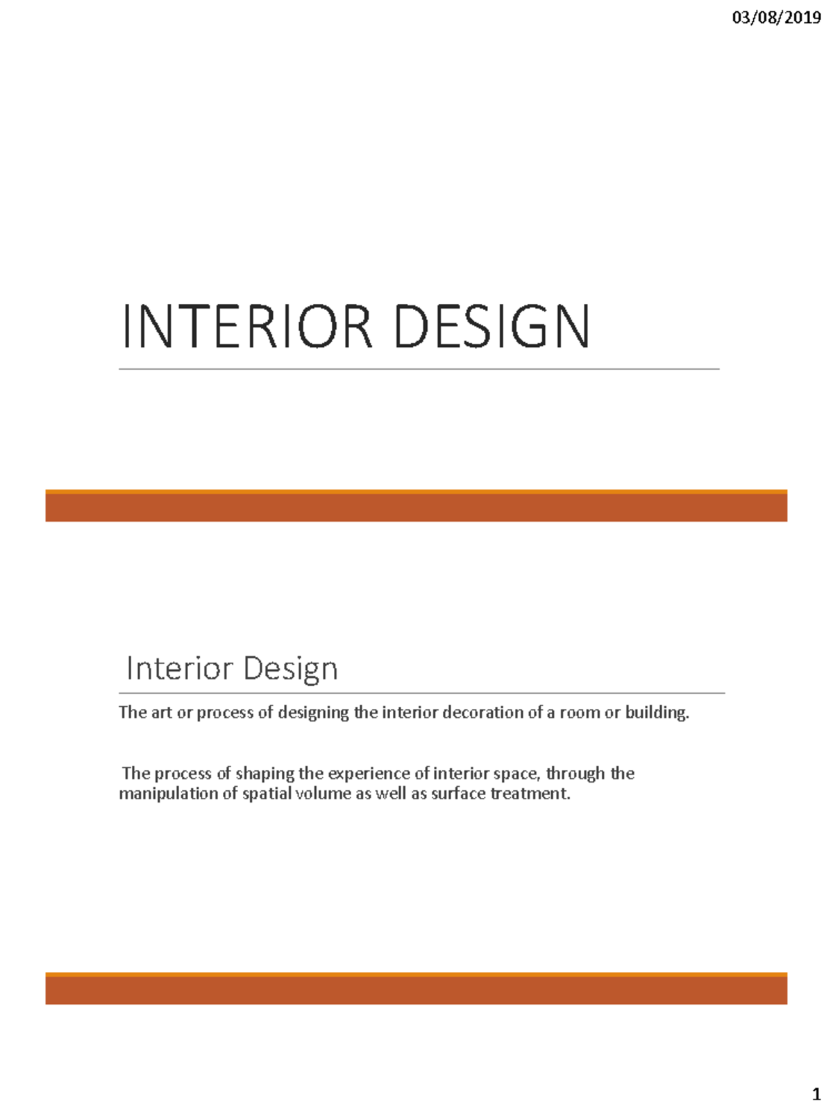 05 TAPP Interior-design - INTERIOR DESIGN Interior Design The art or ...