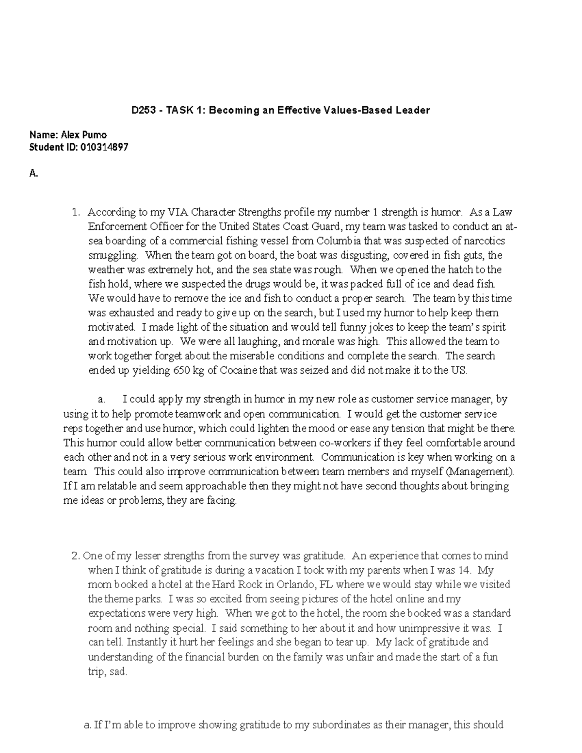 D253 Task 1 Template - 2-17-23 - D253 - TASK 1: Becoming an Effective ... D253 Task 1 Template - 2-17-23 - D253 - TASK 1: Becoming an Effective ...
