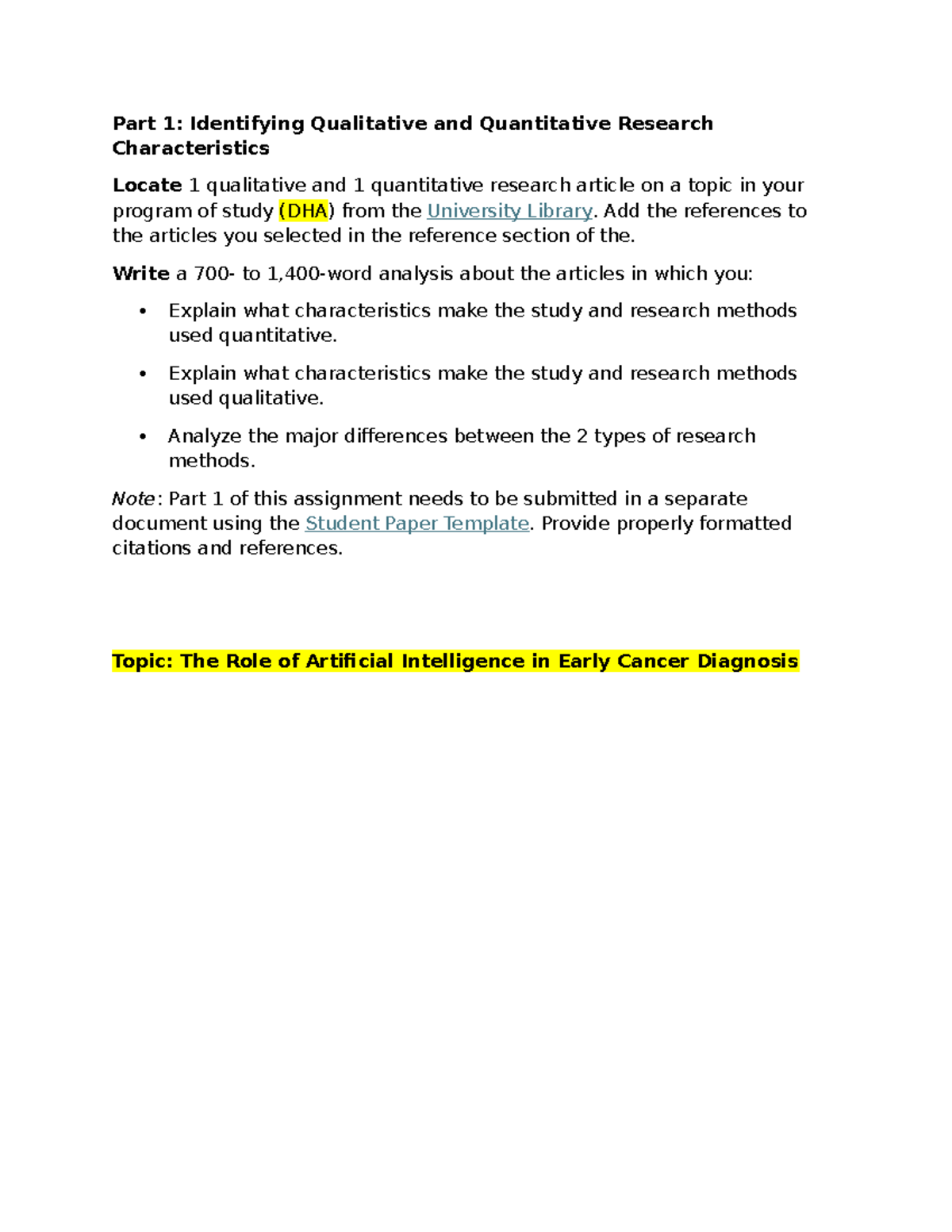 709 RES Identifying Qualitative and Quantitative Research ...