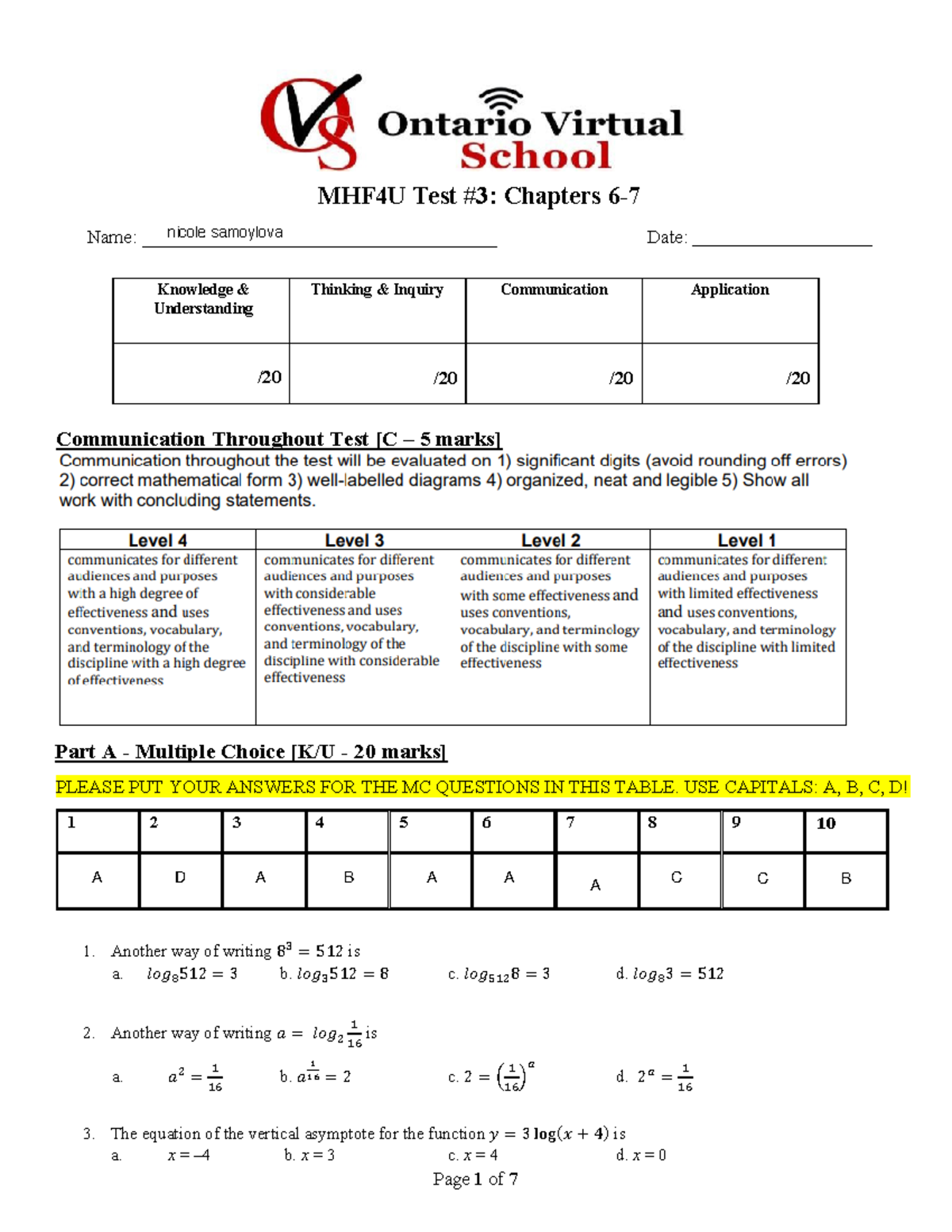 1730471620-Test 3 2024 v2 - MHF4U Test #3: Chapters 6- Name