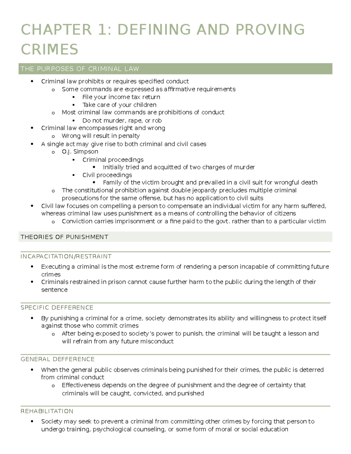 Chapter 1 - Defining and Proving Crimes - CHAPTER 1: DEFINING AND ...