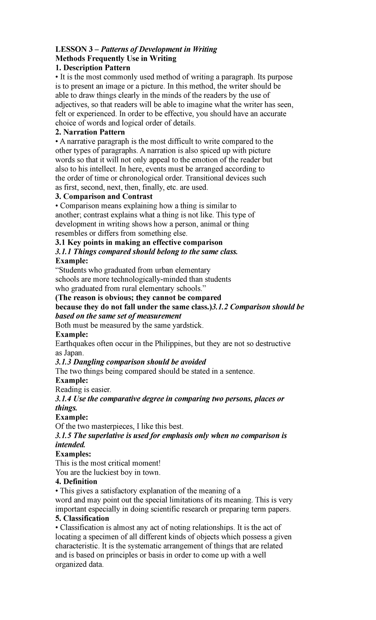 RWS Reviewer - it's all about reading and writing skills for grade 11 ...