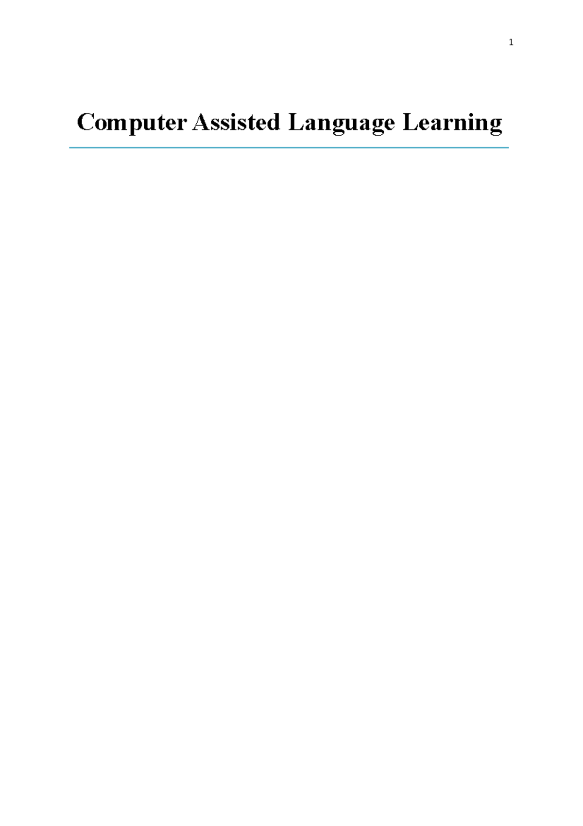 Handout computer assisted learning last edition - Computer Assisted ...