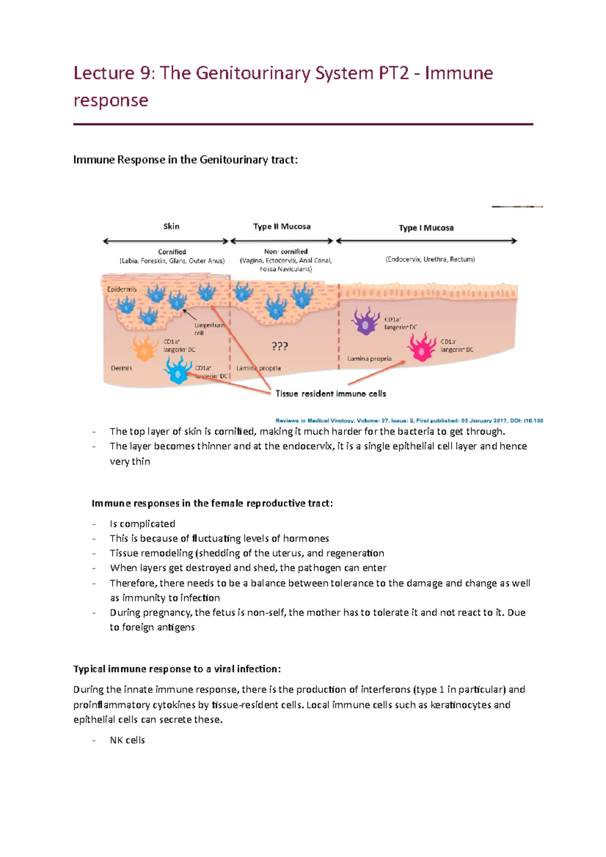 Microbes and Infection - Lecture 9: The Genitourinary System PT2 ...