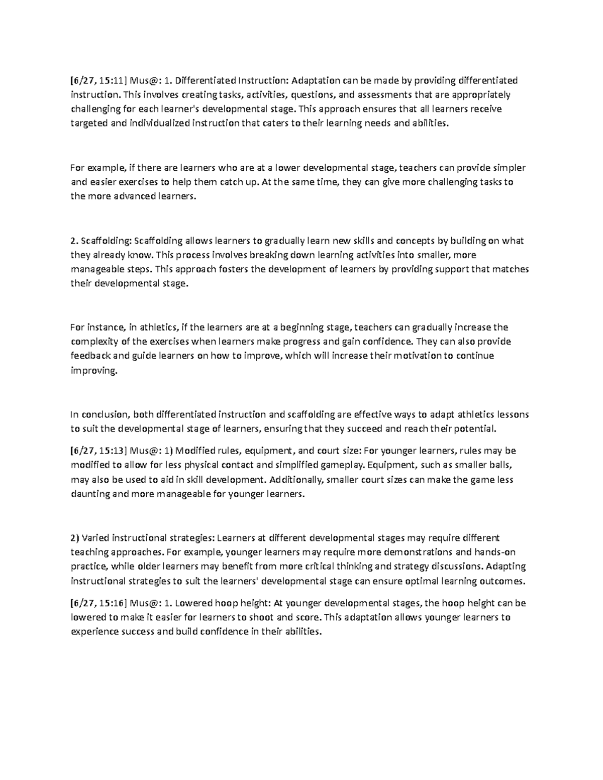 Document (46) - Exam preparations - [6/27, 15:11] Mus@: 1. Differentiated Instruction ...