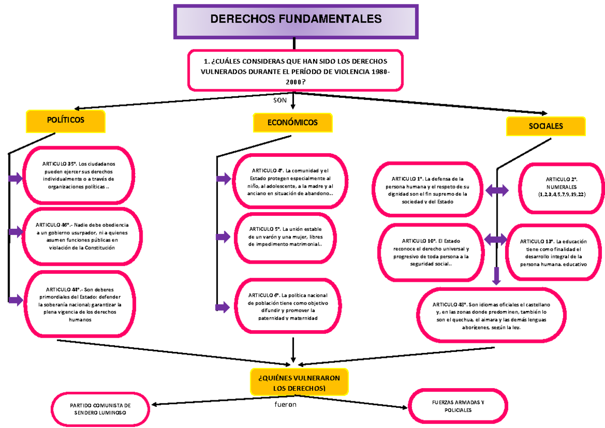 Producto Academico N°1 Derecho Constitucional II - DERECHOS ...
