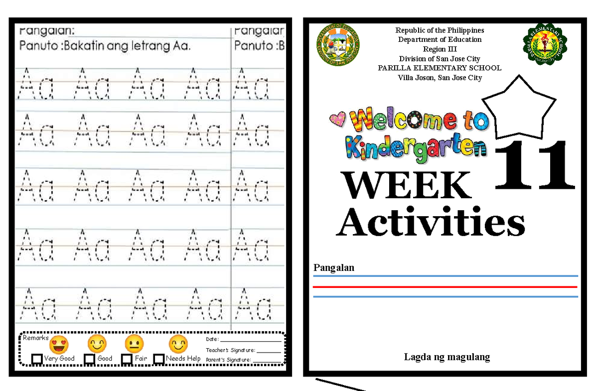 Workbook Week 11 Activities 1 - WEEK 11 Activities Remarks Very Good ...