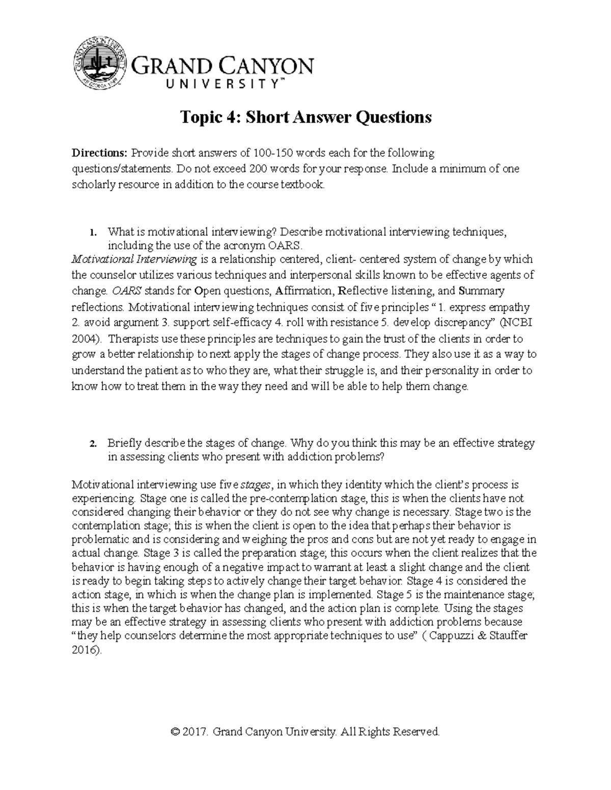 PCN-100 Topic 4 Short Answer Questions - Topic 4: Short Answer ...