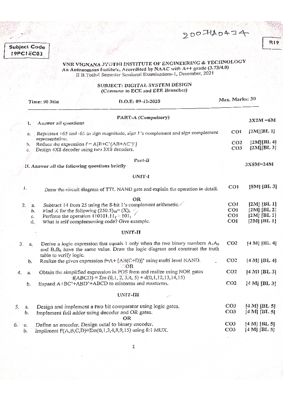 2-1 mid 1 - xyz - Electrical and Electronics - Studocu