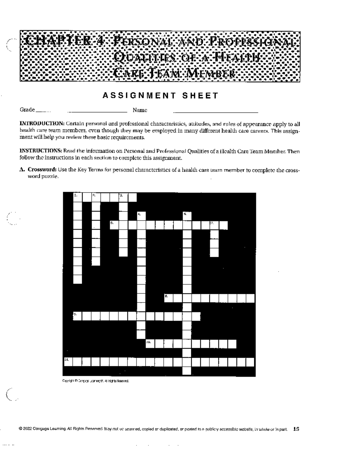 Chapter 4 DHO- Personal AND Professional Qualities OF A Health CARE ...