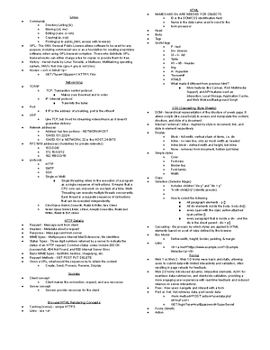 CSE 383 Notes - Web App Development Notes Linux: Licensing Proprietary ...