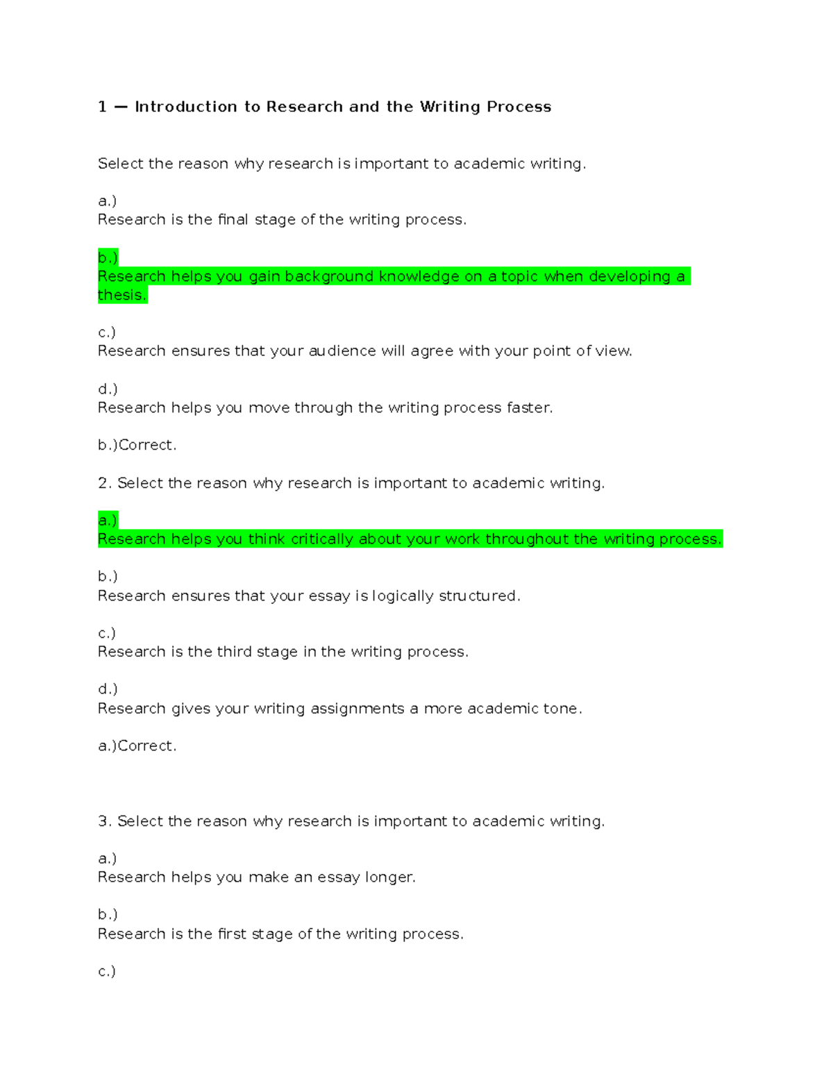 English Comp II All Challenges - 1 — Introduction to Research and the ...