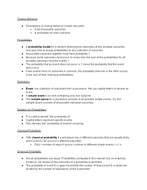 Chapter 1 Guided Notes - CHAPTER 1: WHERE DO DATA COME FROM? What is ...