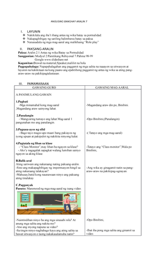 2021 - Sample Annotation FOR Teacher I - III - RESULTS-BASED ...
