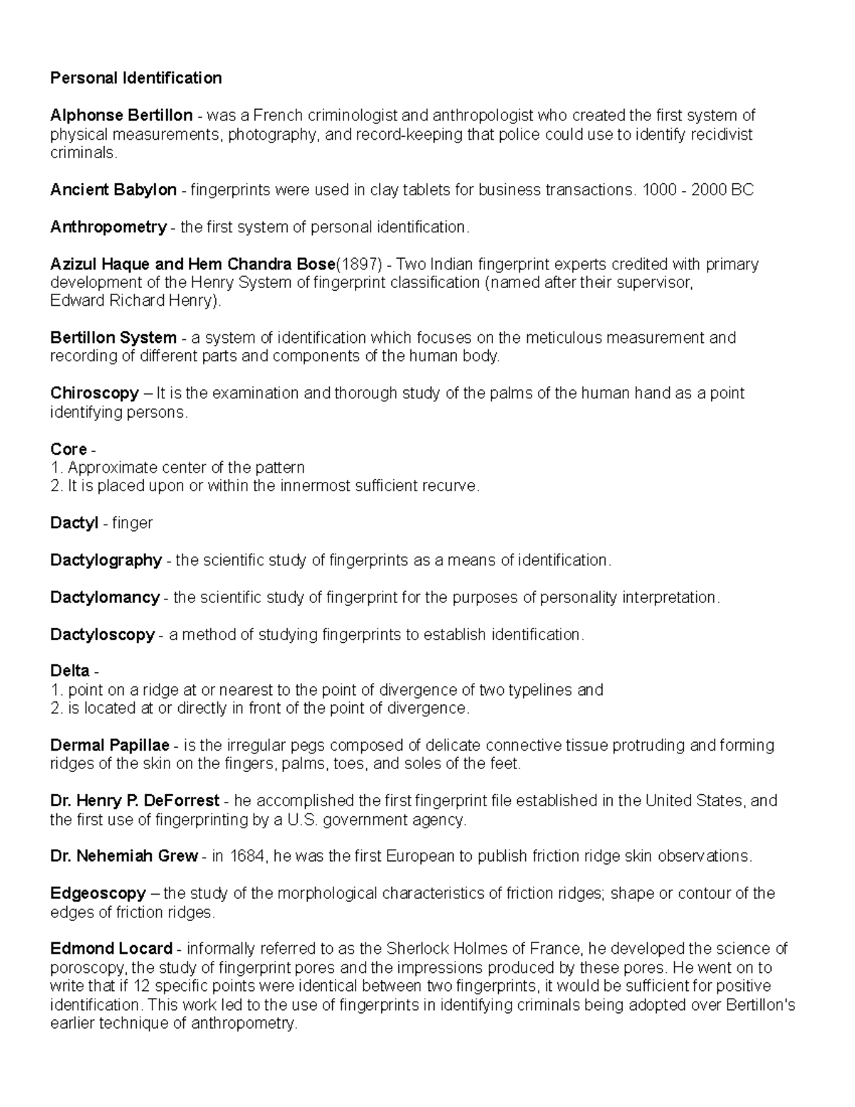 Personal-Identification-Reviewer - Personal Identification Alphonse ...