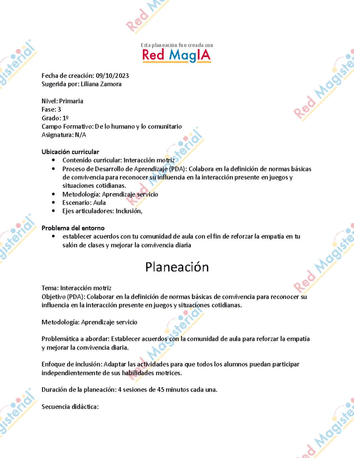 Red MAg IA - Colabora en la definición de normas básicas de convivencia ...