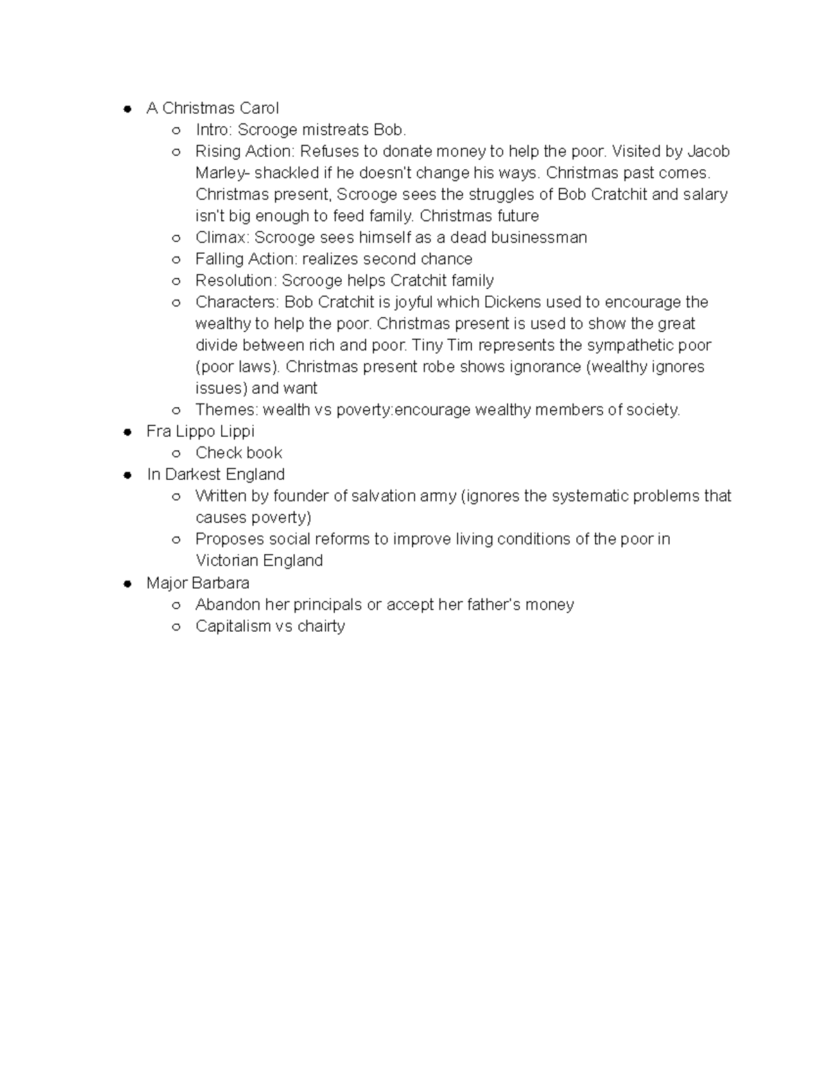 Exam 3 Study Guide - Review for Exam 3 - A Christmas Carol Intro ...