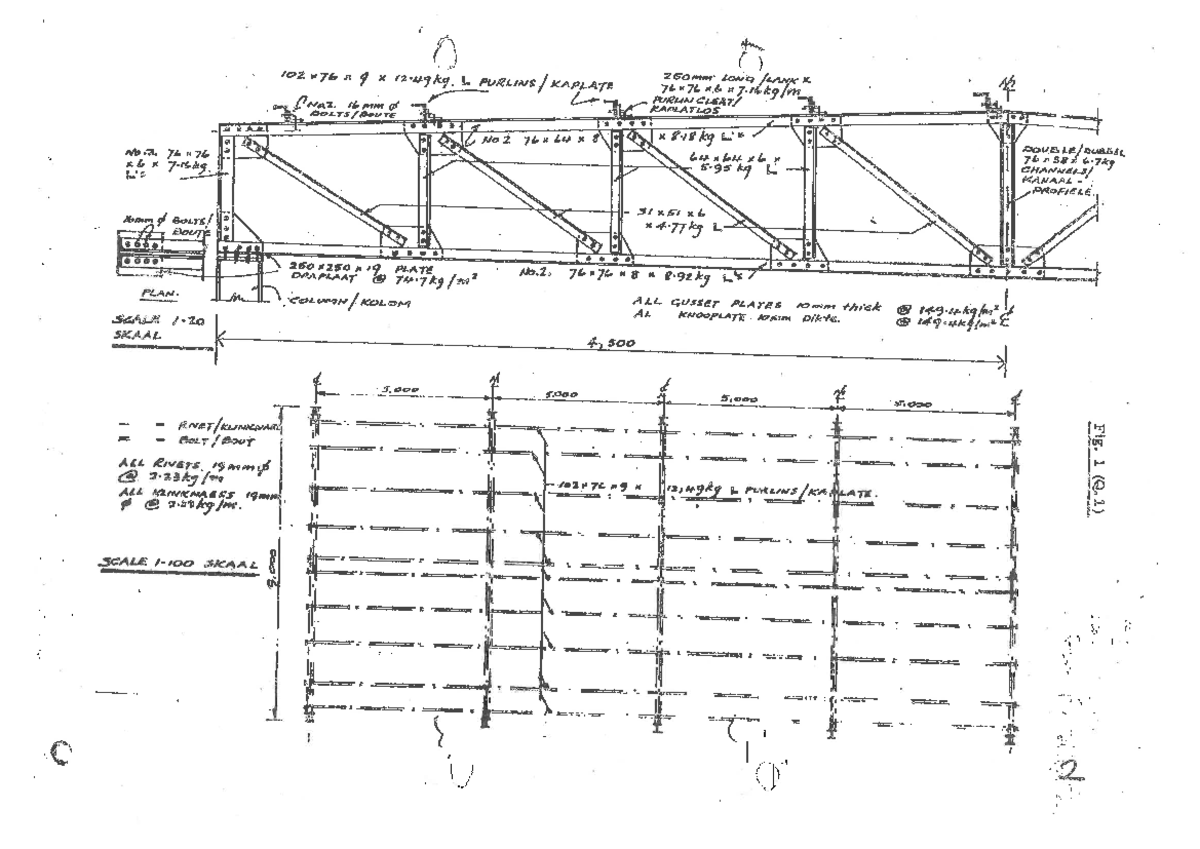 Structural Steel 2 Drawing - 102x76 x 9 x kg. L 250mm LONG x in 76x76 ...