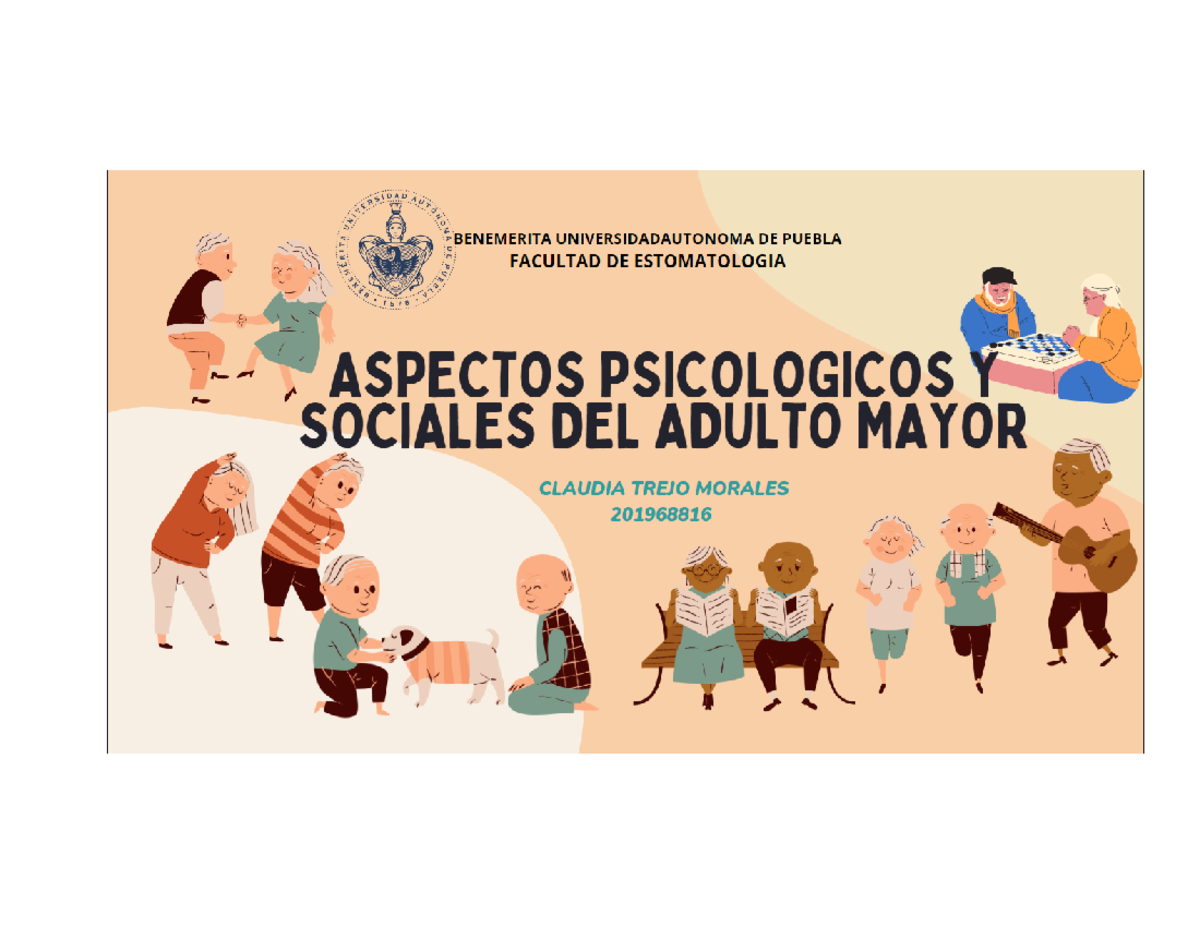 Aspectos psicologicos y sociales (Claudia Trejo Morales) - GERIATRIA ...