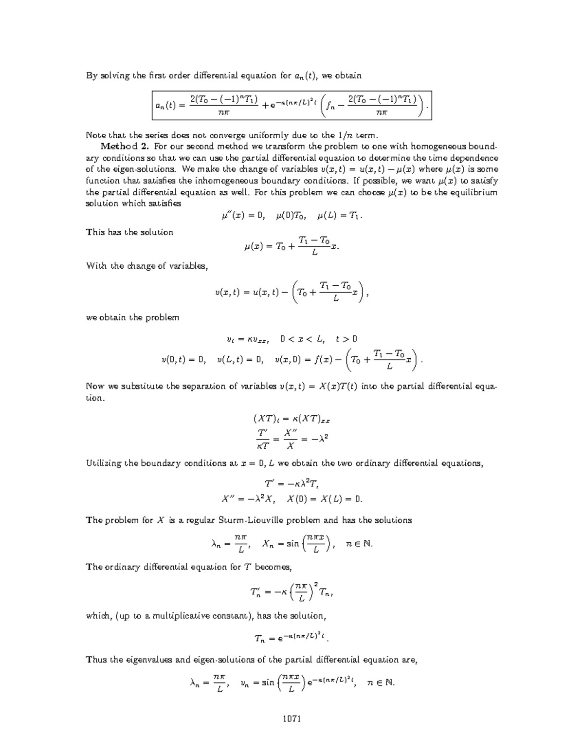 Ref MATH Adv Math Methods Sean Mauch-110 - By solving the first order ...