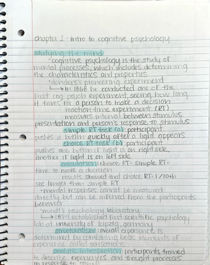 Cognitive Psych - Chapter 5 - Short-Term and Working Memory - The Modal ...