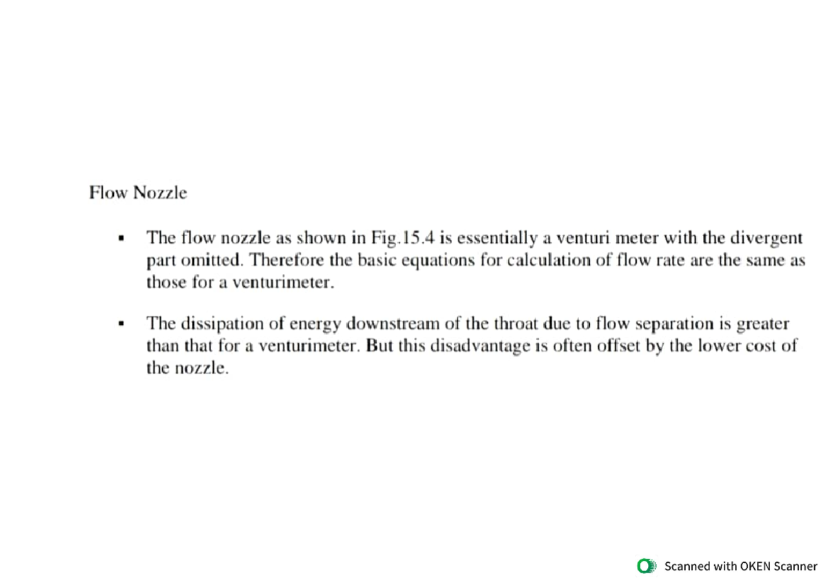 Fluid Mechanics - Flow Nozzle, Static Pressure, Stagnation Pressure ...