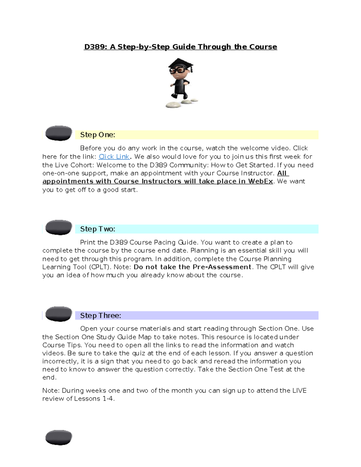D389 A Step-By-Step Guide to the Course - D389: A Step-by-Step Guide ...