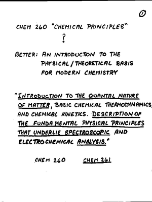 Oh2 - chemical notes - CME599 - Studocu