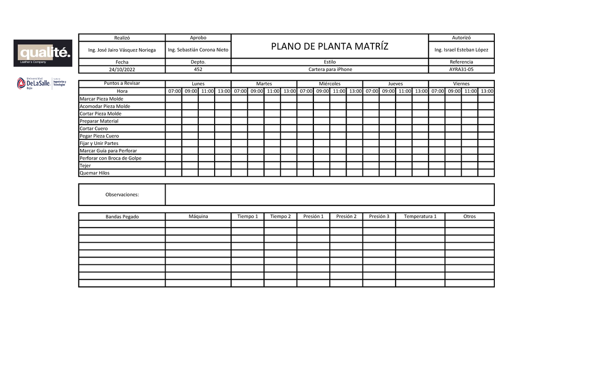 5. MSA (Plan de Análisis de Sistemas de Medición) - Realizó Ing. José ...