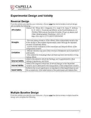 [Solved] is this article multiple baseline design We conducted a ...